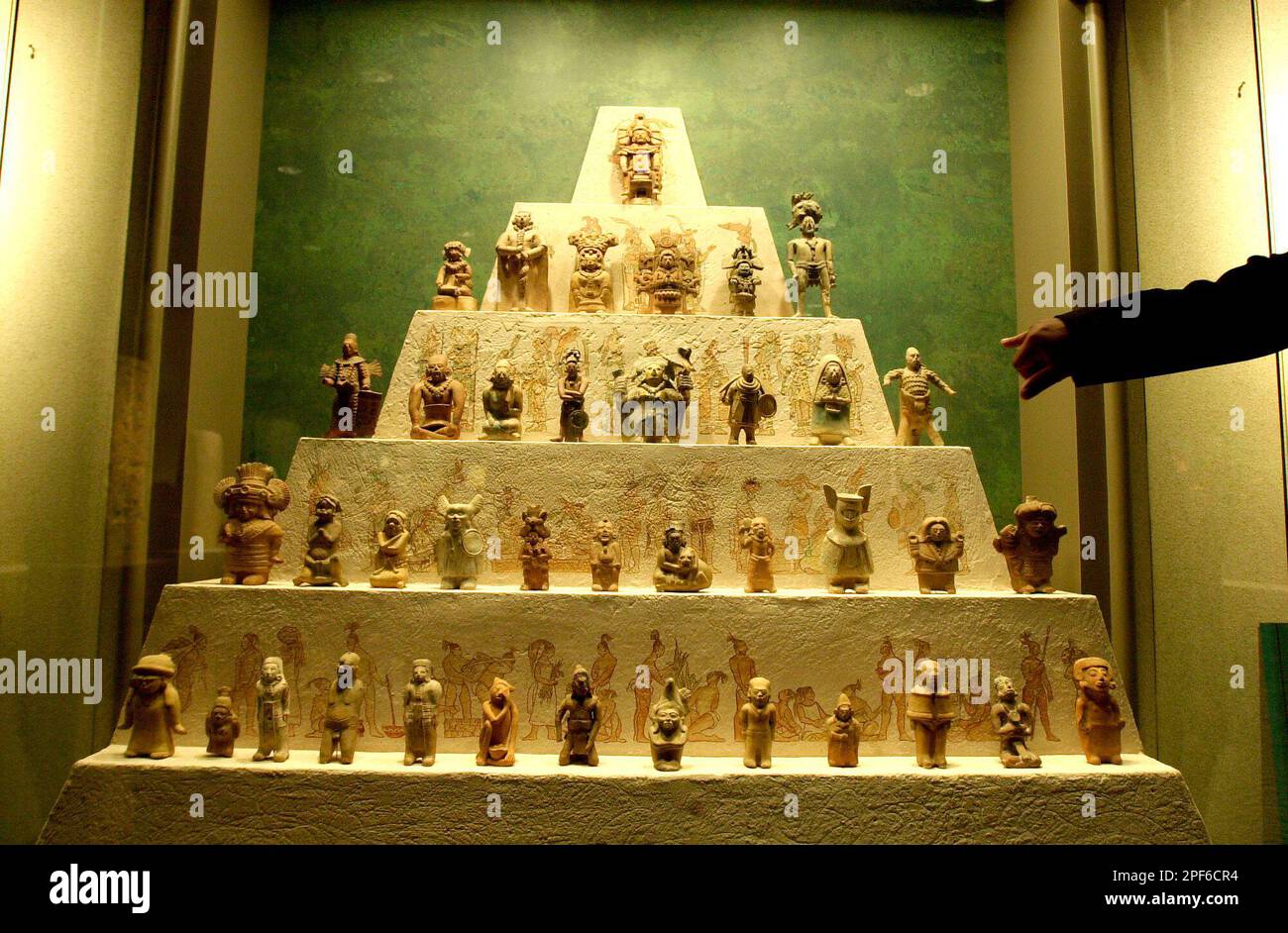 Seen in this display are sculptures depicting the different social ...