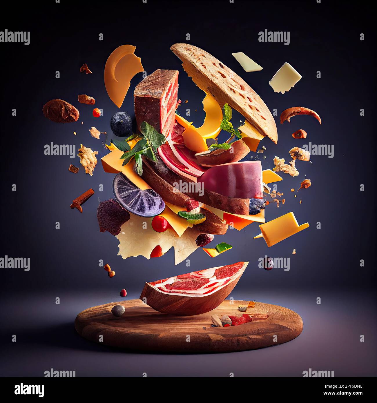 Food platt hi-res stock photography and images - Alamy