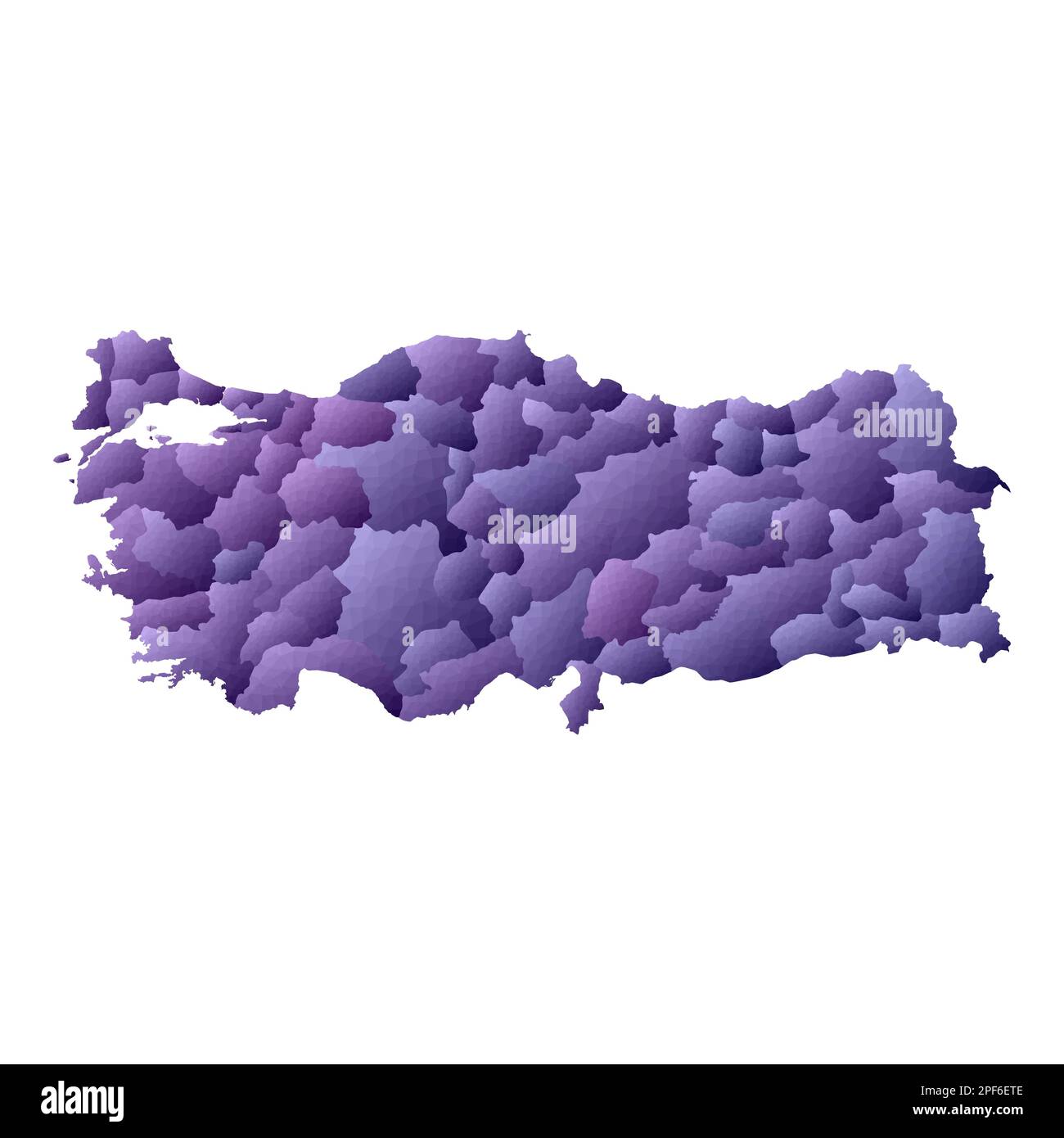 Map of modern turkey hi-res stock photography and images - Alamy