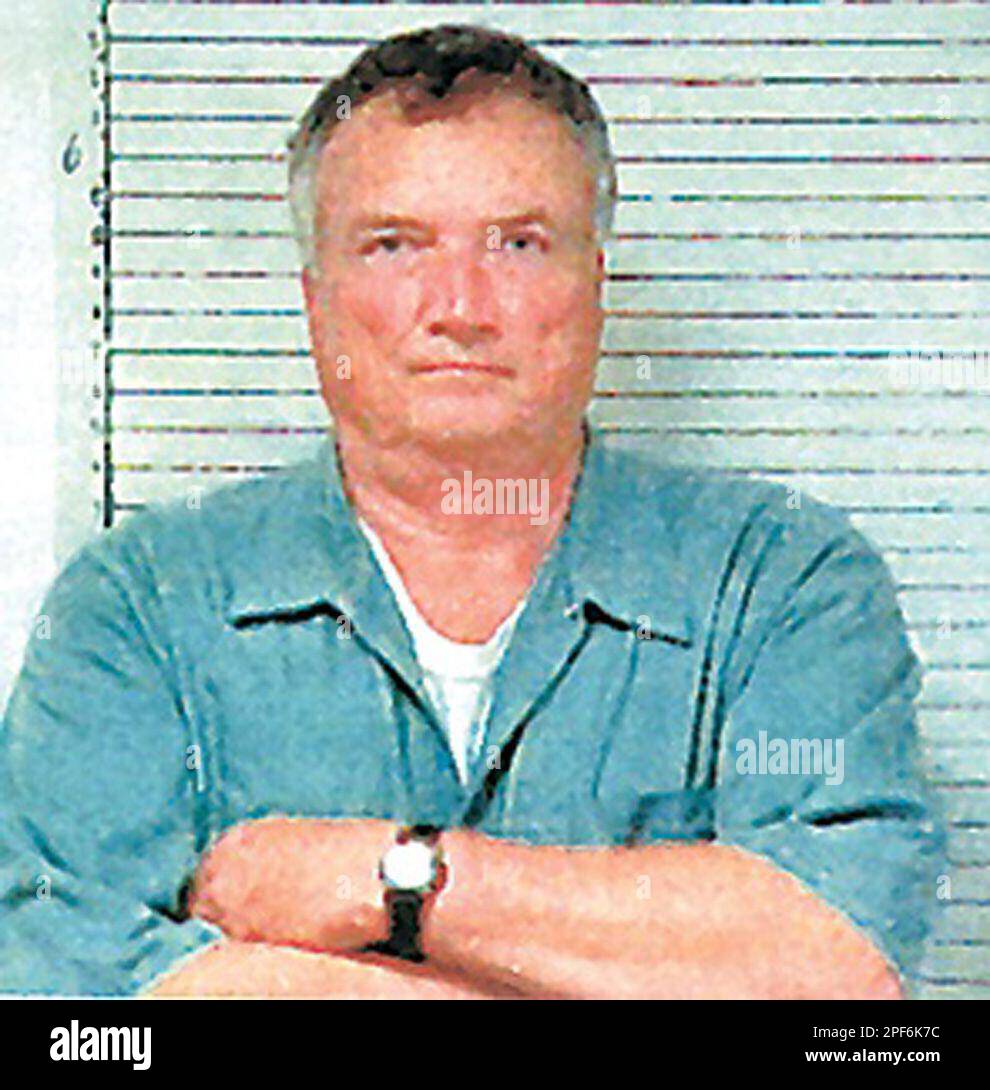 Alfred Jerry Vernon is shown in March 2001 prior to his escape from the ...