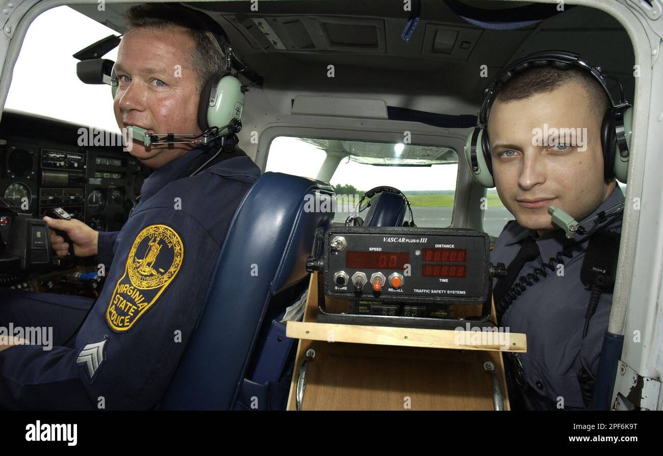 **ADVANCE FOR WEEKEND OF JUNE 14-15 ** Virginia State Trooper Richard ...