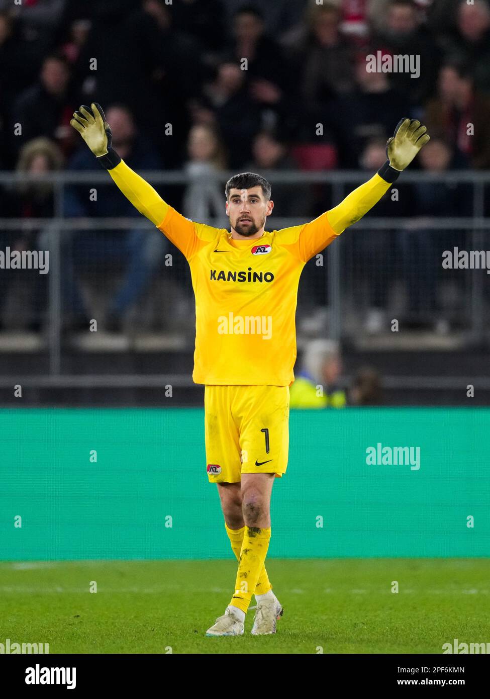 ALKMAAR - AZ Alkmaar goalkeeper Mathew Ryan during the UEFA Conference ...