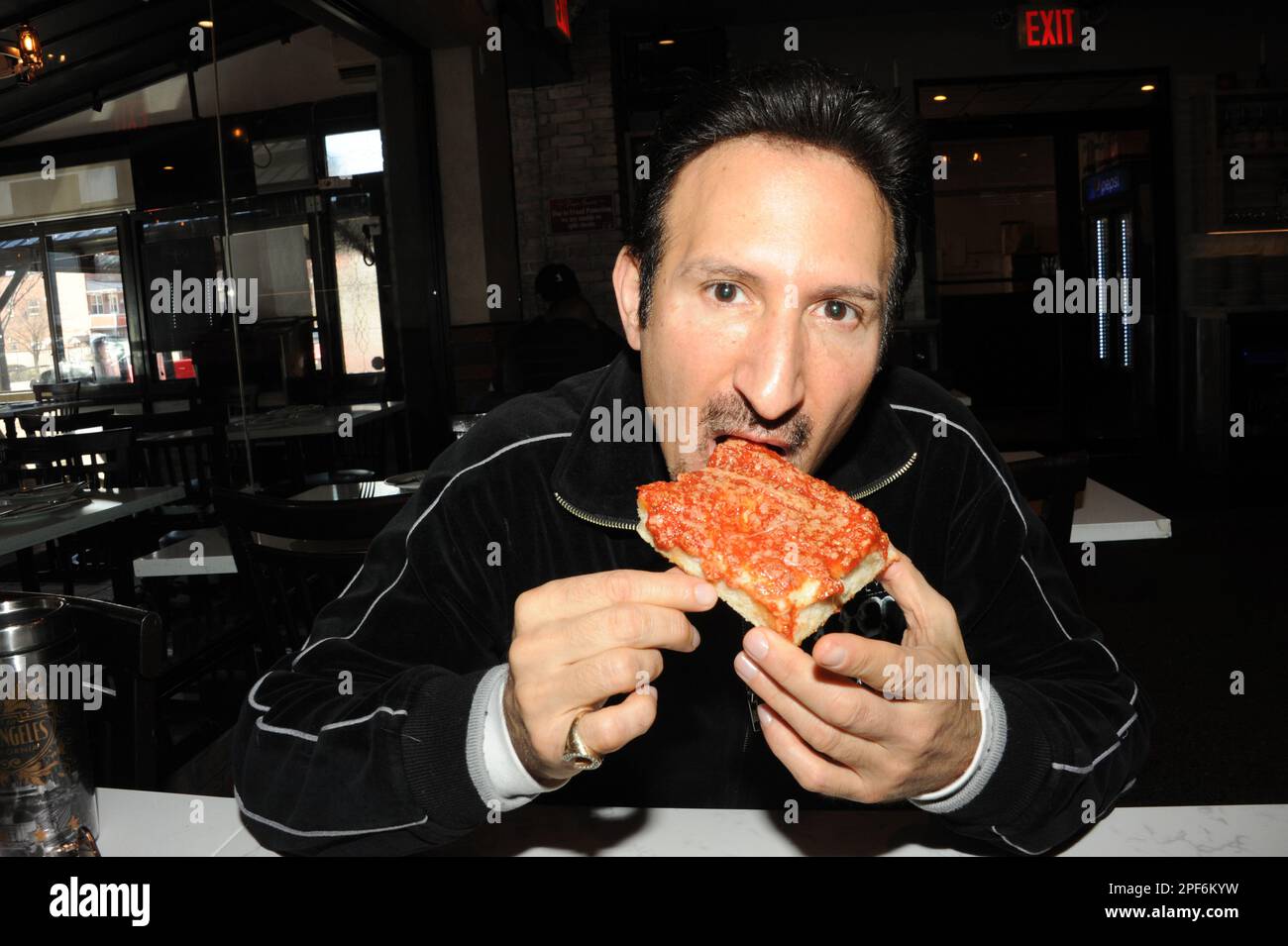 William DeMeo at L&B Spumoni Gardens in Brooklyn, photos Nadja Sayej ...