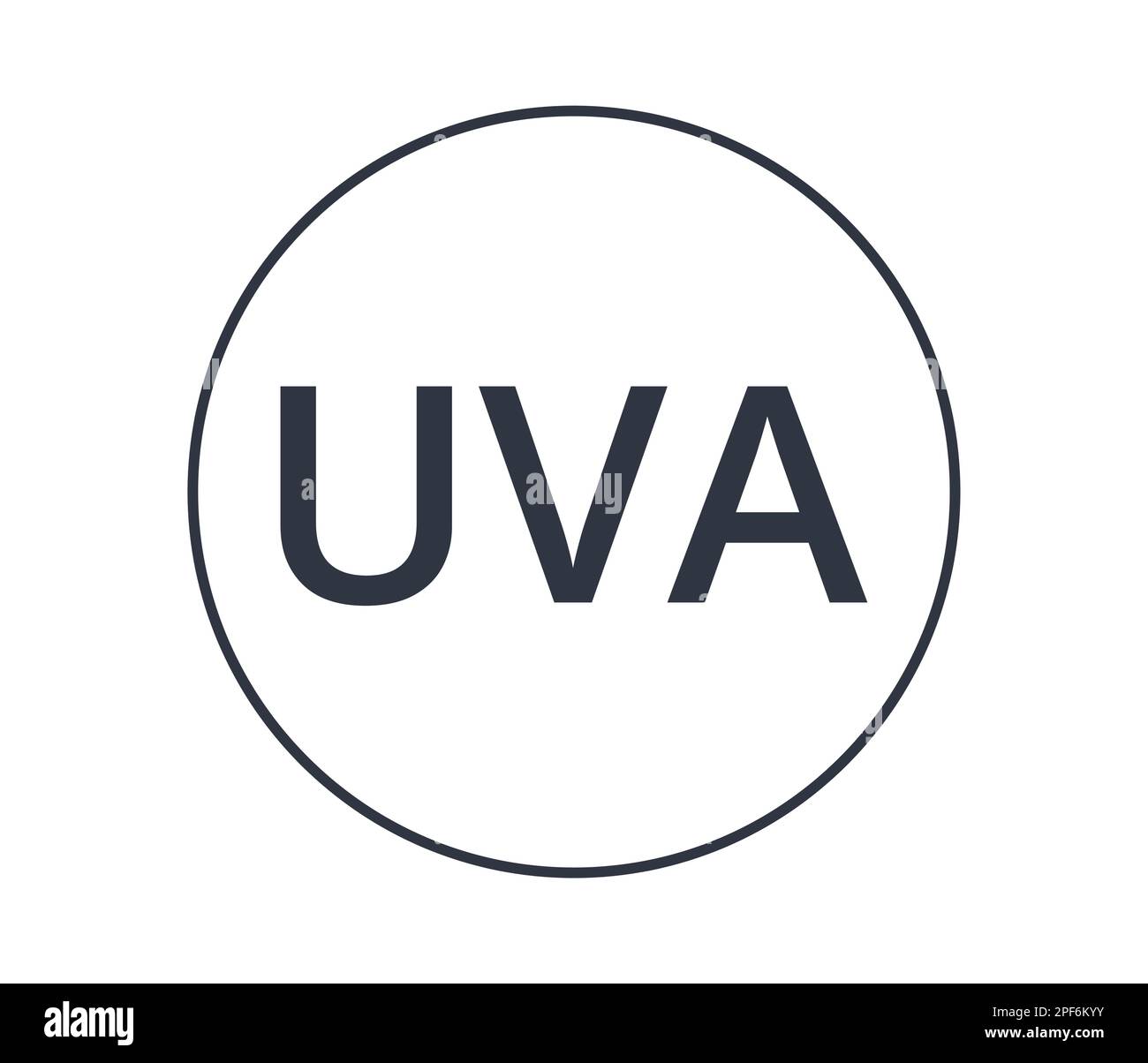 UVA Protection Factor icon. Concept of skin protection Stock Vector ...