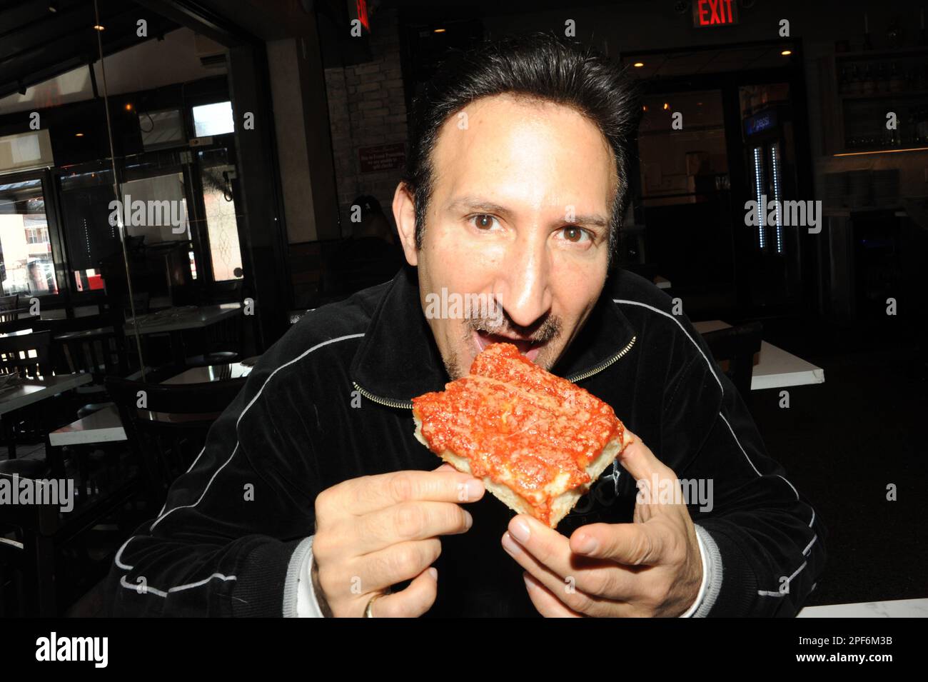 William DeMeo at L&B Spumoni Gardens in Brooklyn, photos Nadja Sayej ...