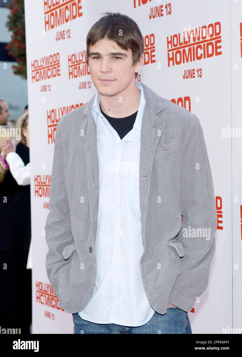 Actor Josh Hartnett arrives at the premiere of "Hollywood Homicide ...