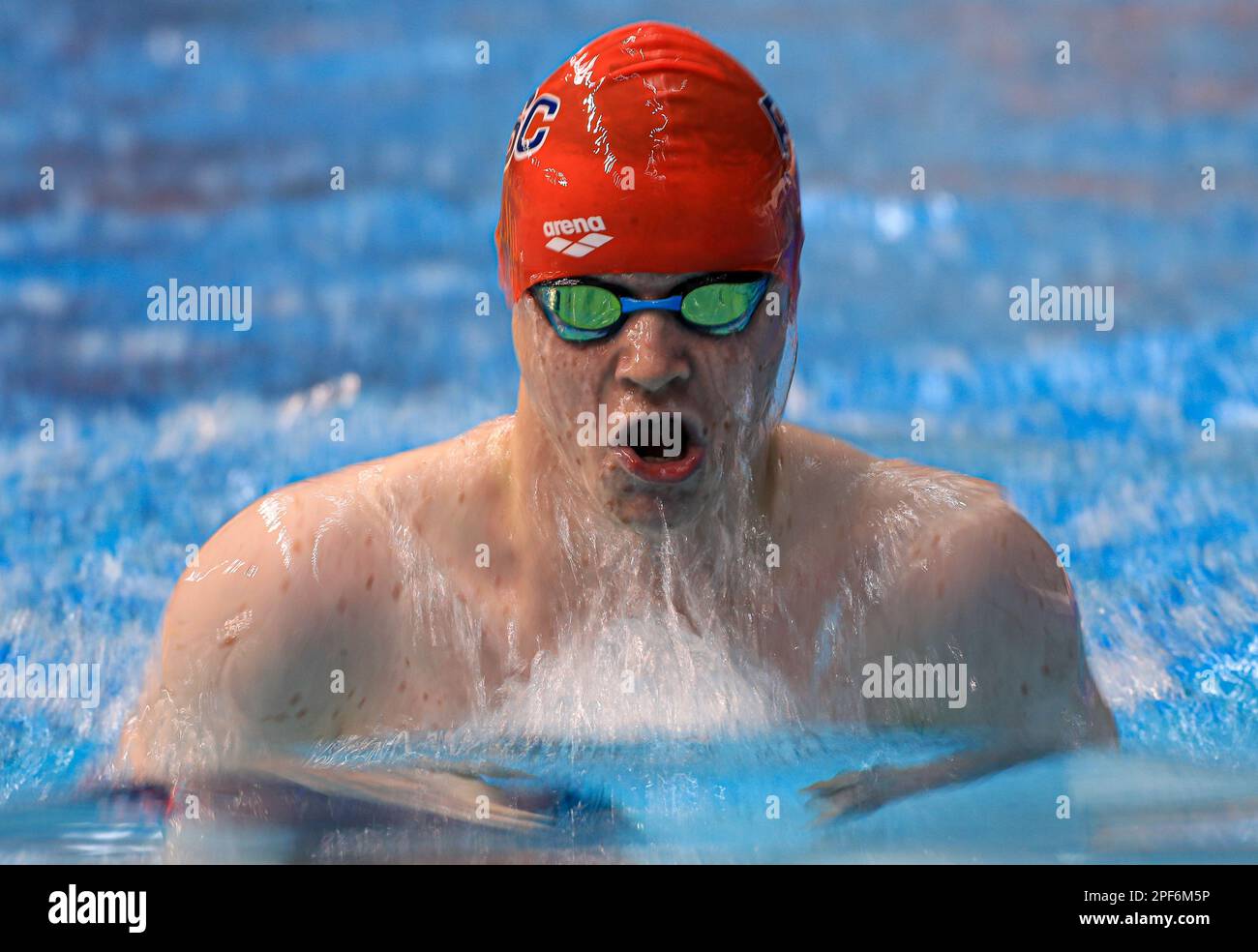 Great Britain’s Bruce Dee in action during the Men’s MC 200m Individual ...