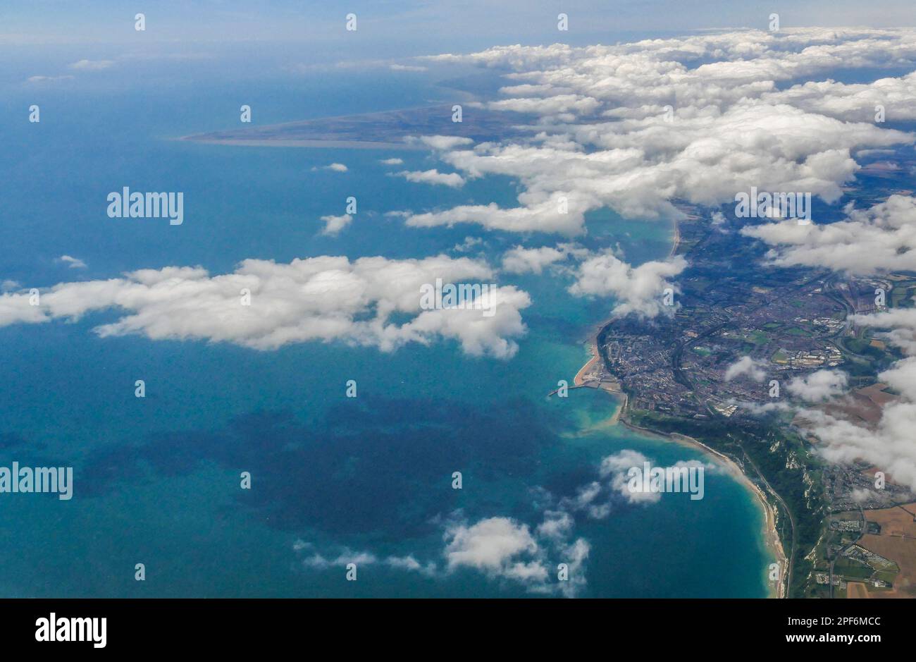 Aerial view expansive fields sky hi-res stock photography and images ...