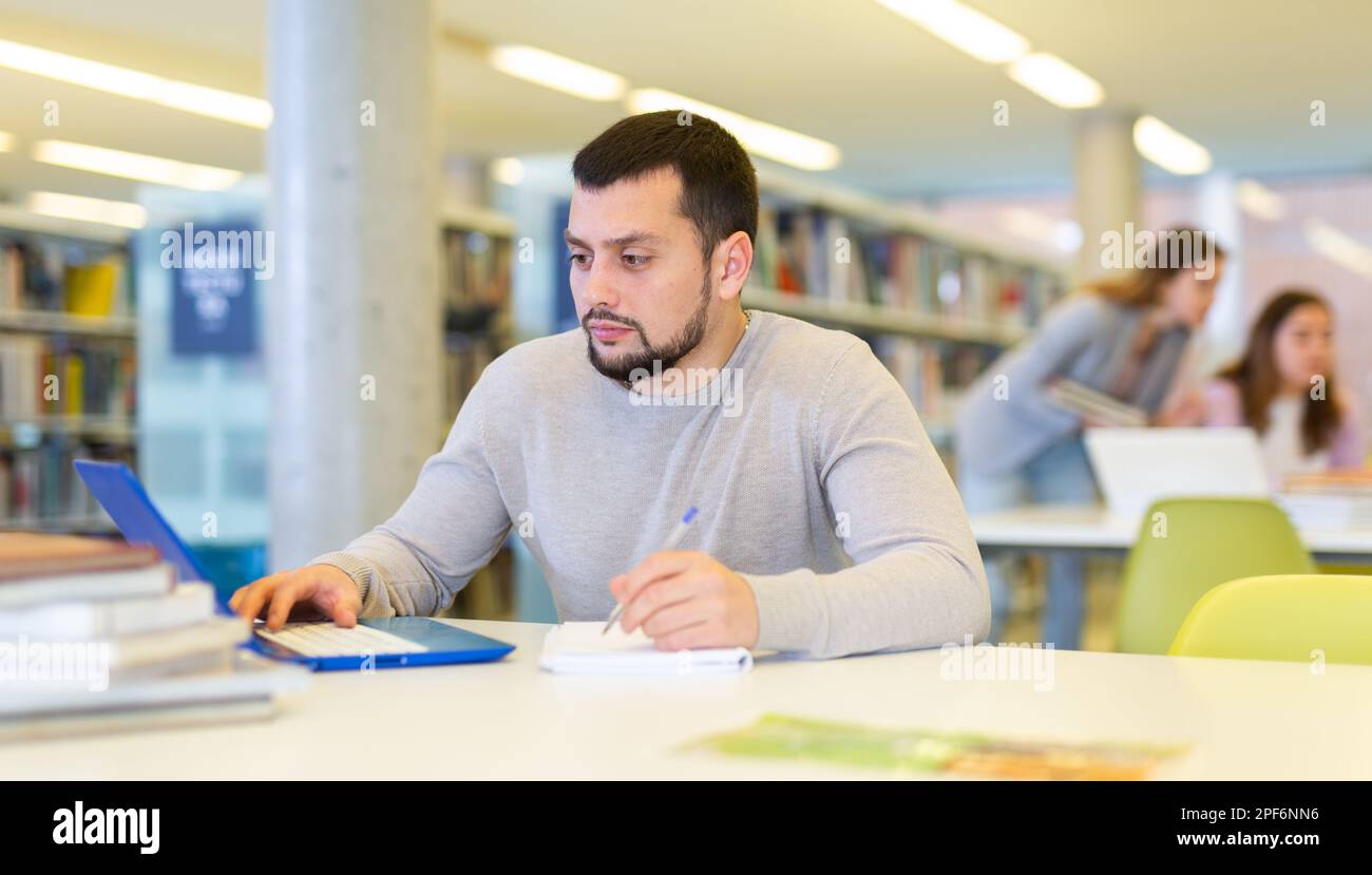 Male academical studies hi-res stock photography and images - Alamy