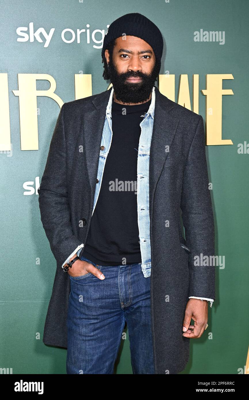 London, UK. 16th Mar, 2023. Nicholas Pinnock attending the premiere of ...