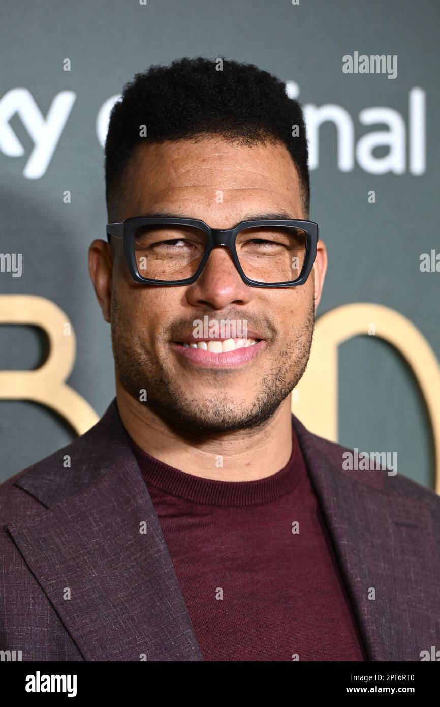 London, UK. 16th Mar, 2023. Jason Bell attending the premiere of Marlowe, at the Vue Cinema in ...