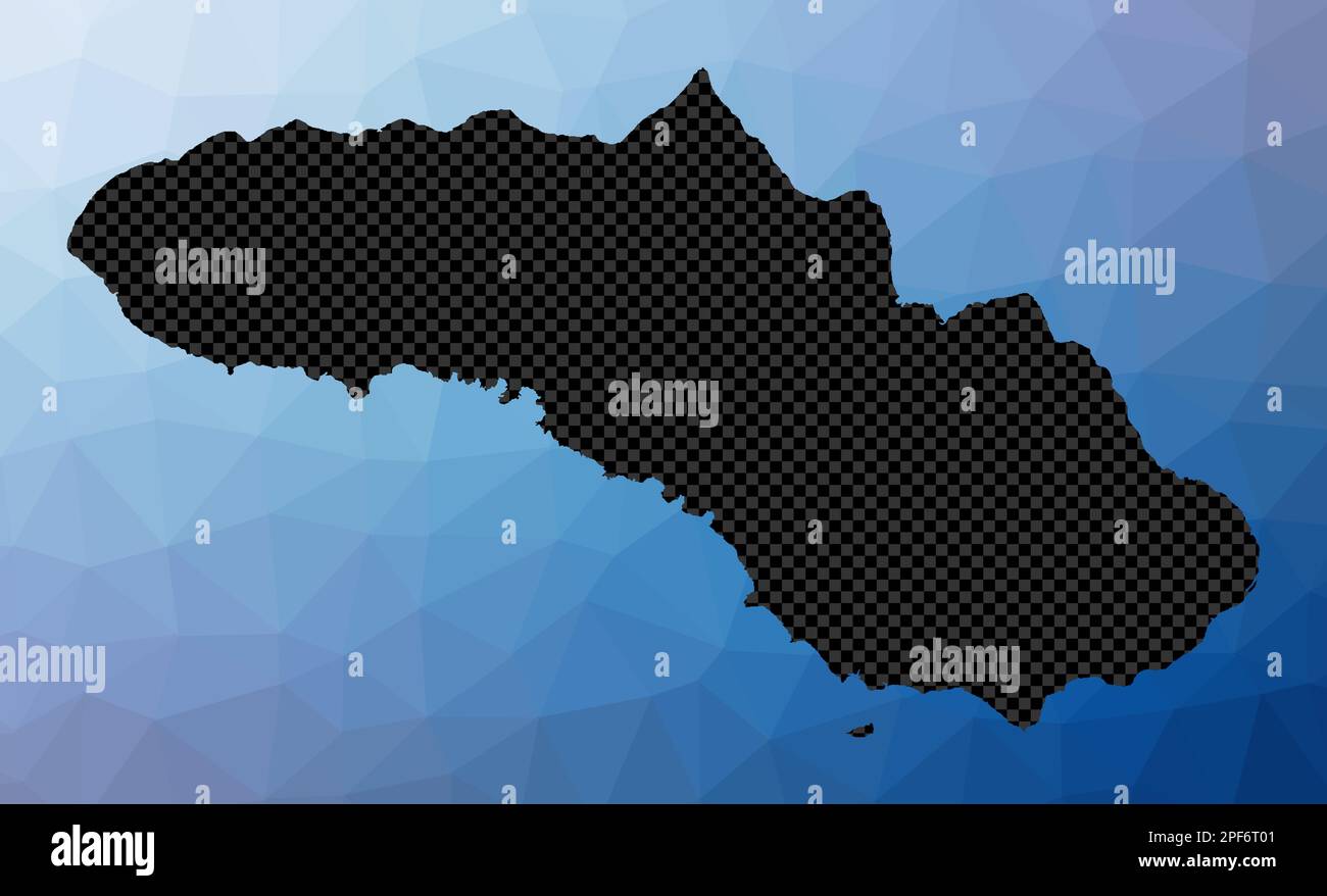 Sumba geometric map. Stencil shape of Sumba in low poly style ...