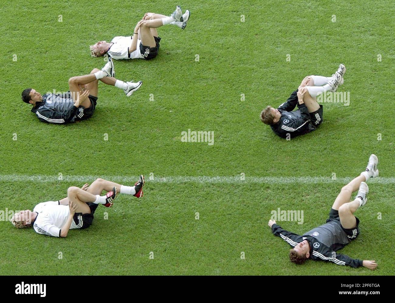 Die Spieler deutschen Fussball-Nationalmannschaft, Benjamin Lauth ...