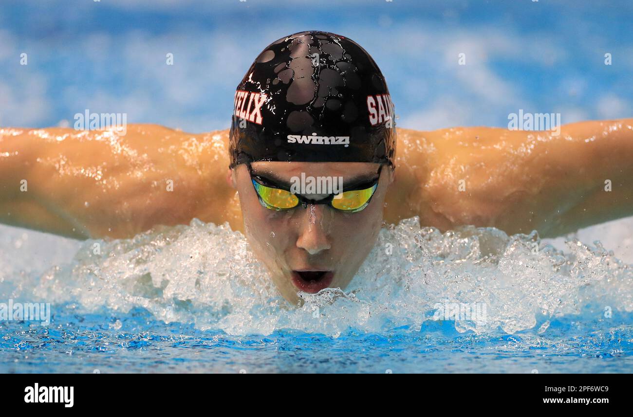 Great Britain’s William Ellard in action during the Men’s MC 200m ...