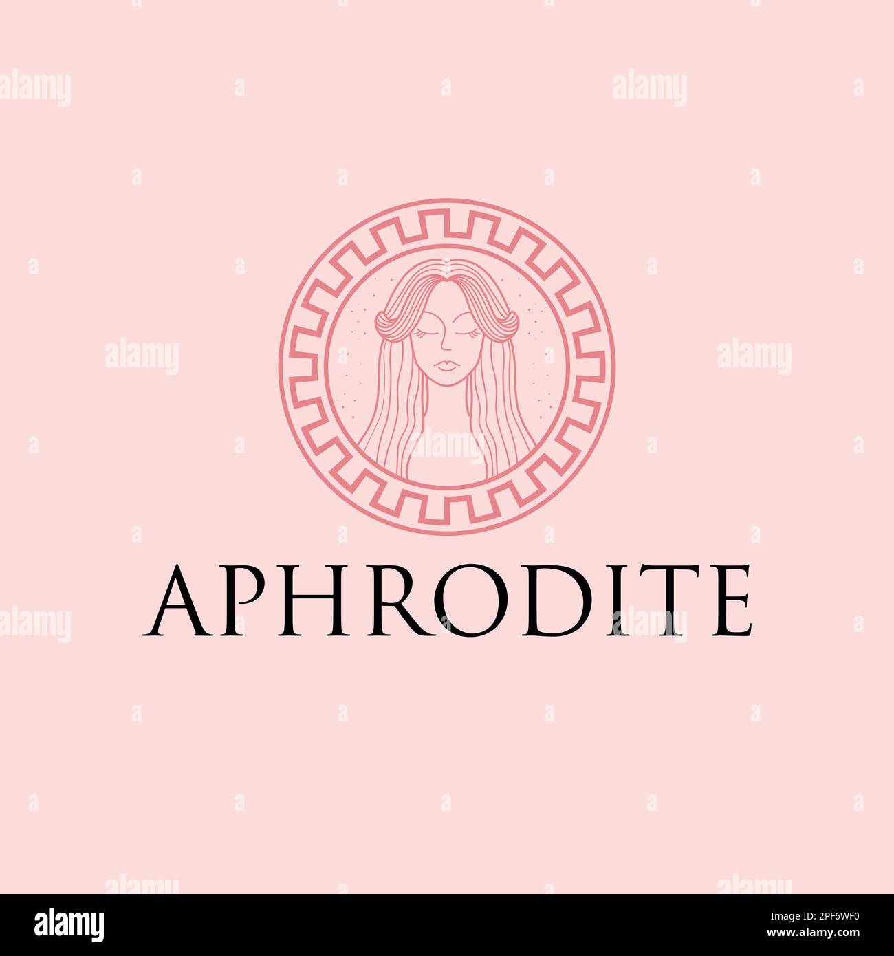 Aphrodite Logo Aphrodite Logo Stock Illustrations – 385 Aphrodite