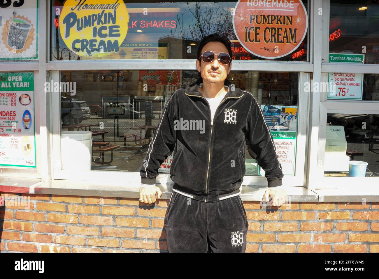 William DeMeo at L&B Spumoni Gardens in Brooklyn, photos Nadja Sayej ...