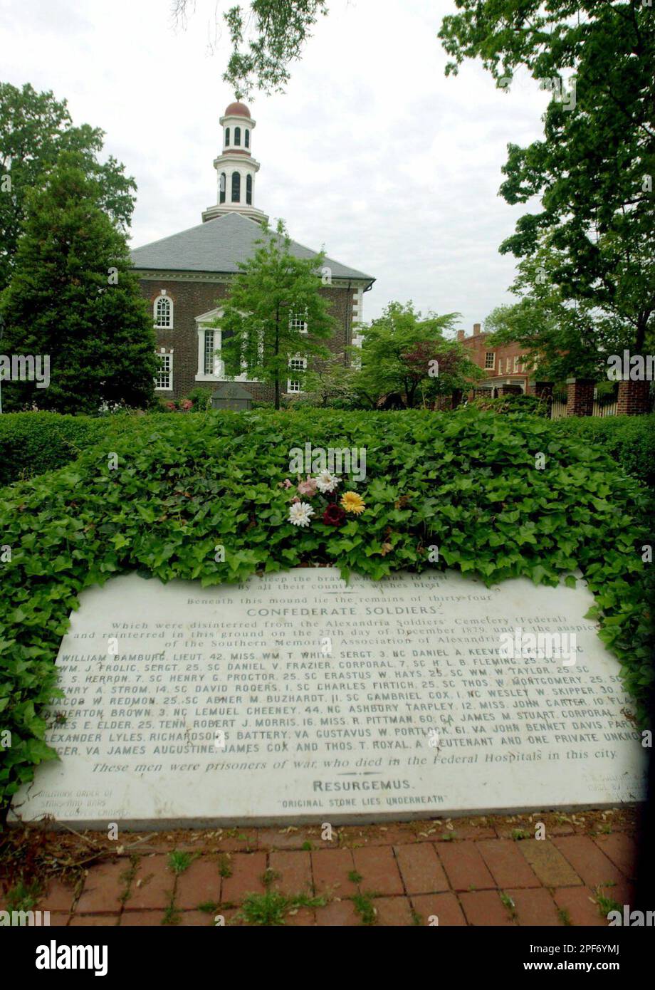 **ADVANCE FOR SUNDAY, JUNE 1 ** A memorial marking the final resting ...