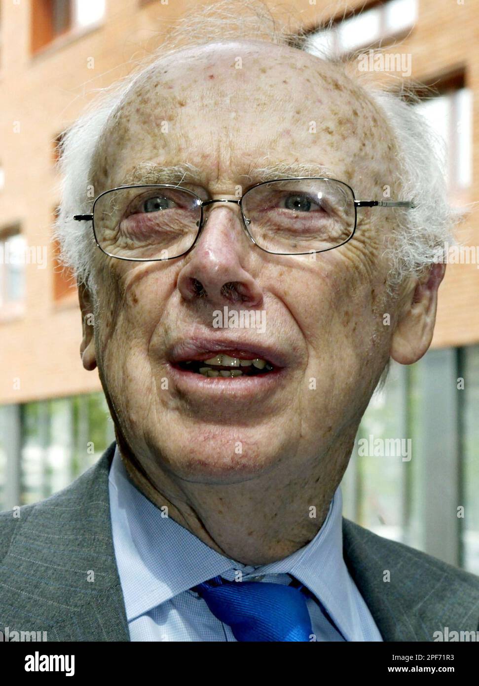 American scientist James D. Watson during the opening ceremony of the ...