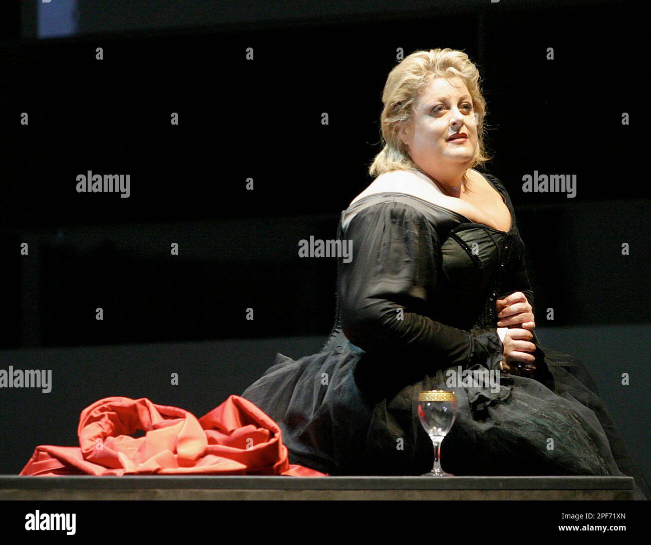 U.S. opera singer Deborah Voigt sings the role of Isolde in Richard ...