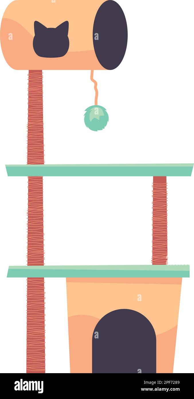 pet house for cats Stock Vector Image & Art - Alamy