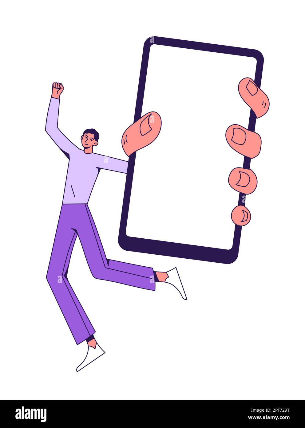 Dancing smartphone Cut Out Stock Images & Pictures - Alamy