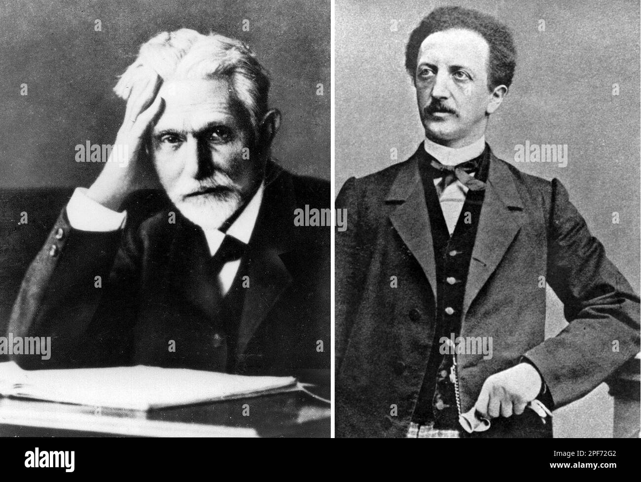 ** ARCHIV ** Eine Kombo aus Archivbildern zeigt den Mitbegruender und ...