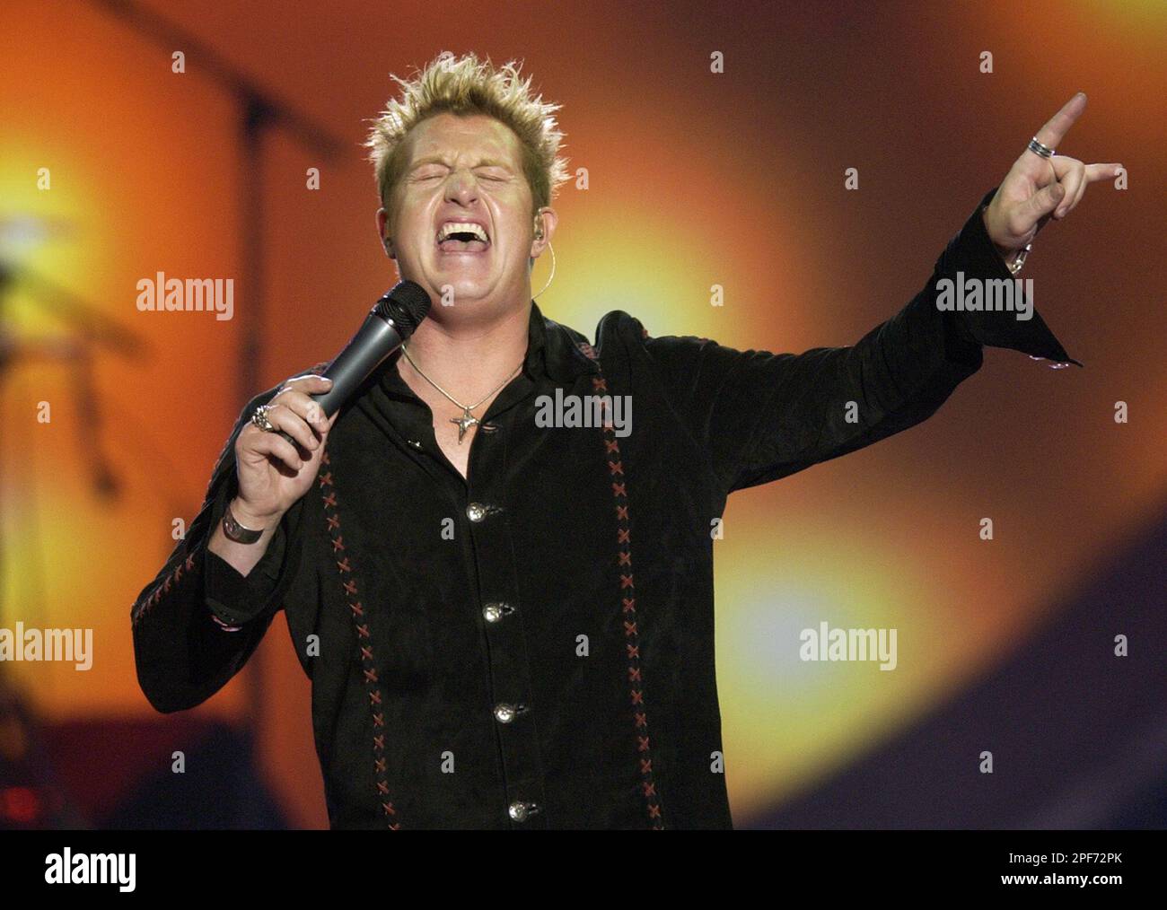 Gary LeVox of Rascal Flatts performs "Love You Out Loud" at the 38th ...