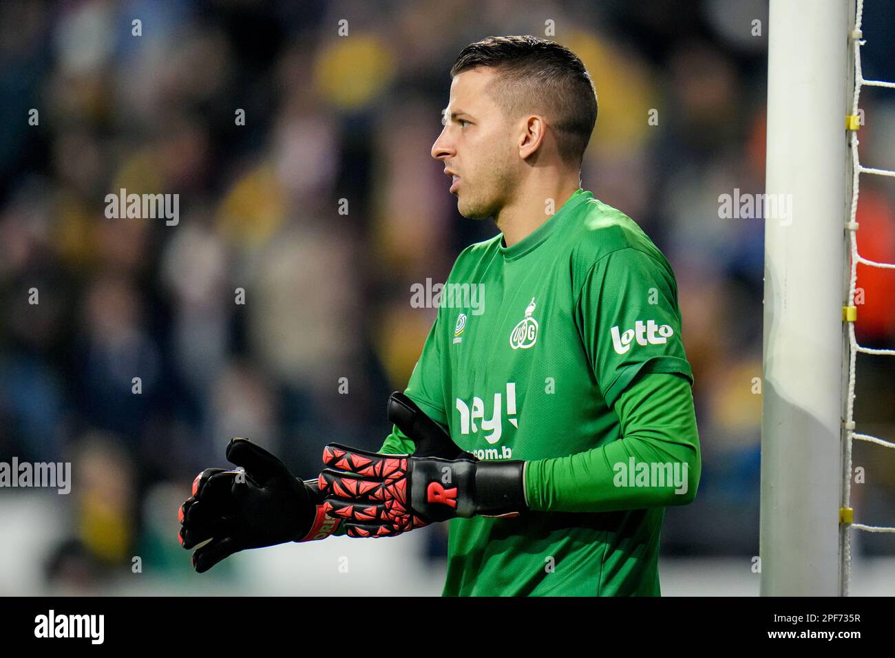 BRUSSELS, BELGIUM - MARCH 16: Anthony Moris of Royale Union Saint ...