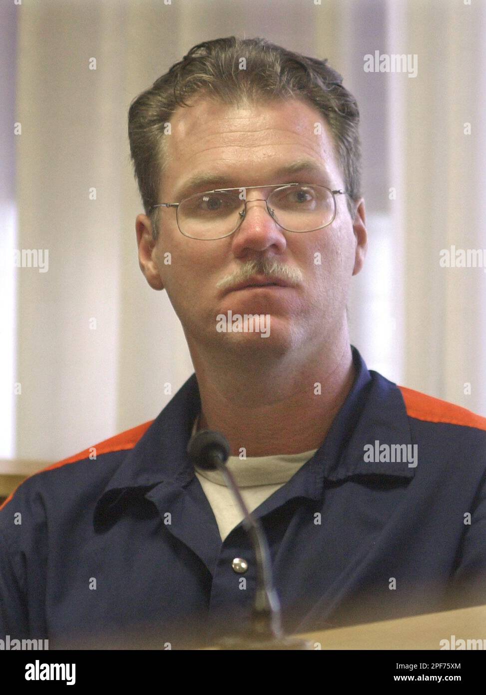 Jeffrey Gorton looks towards Judge Maggie Drake during a hearing in ...