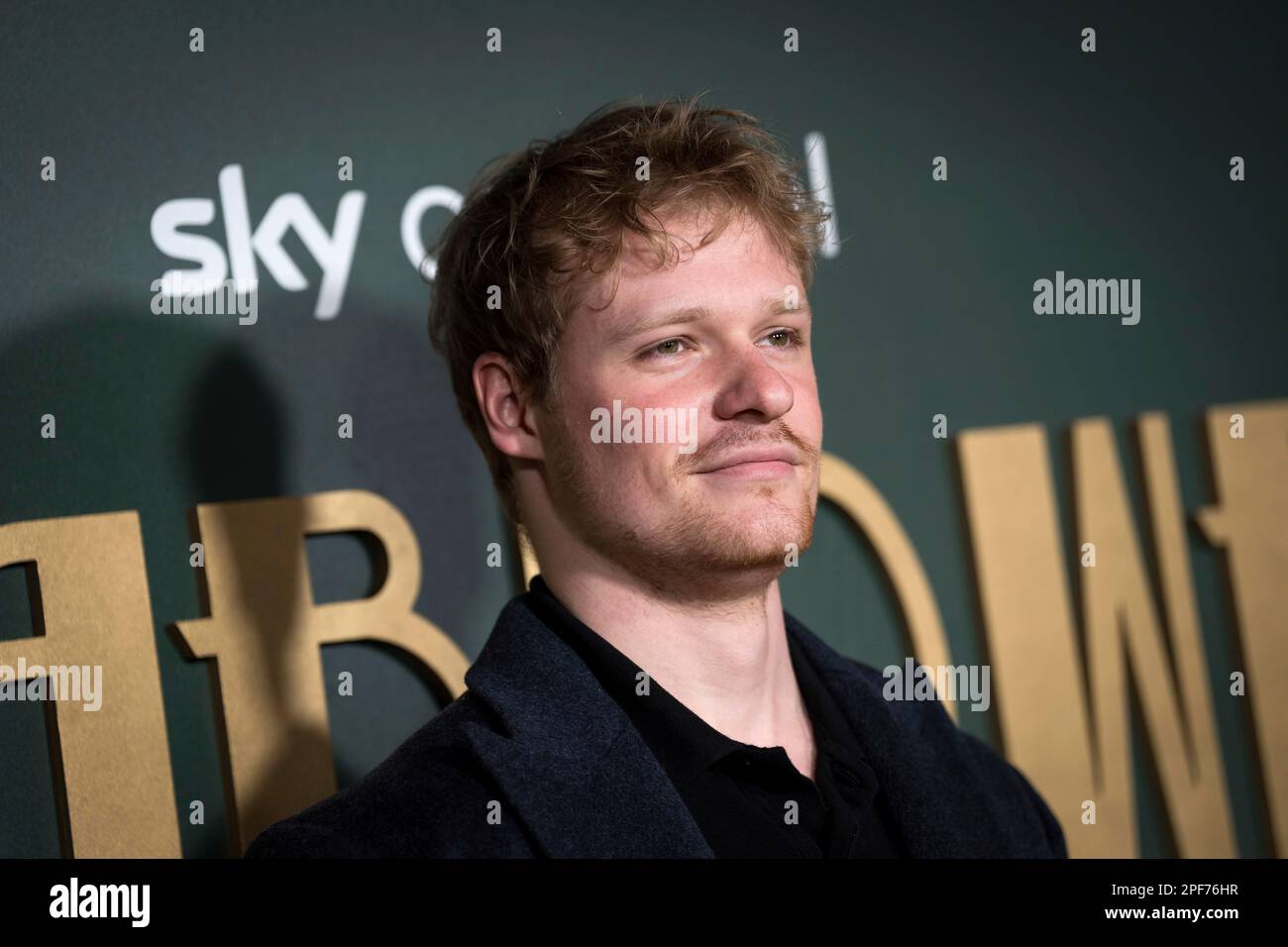 Solly McLeod poses for photographers upon arrival at the UK premiere of ...