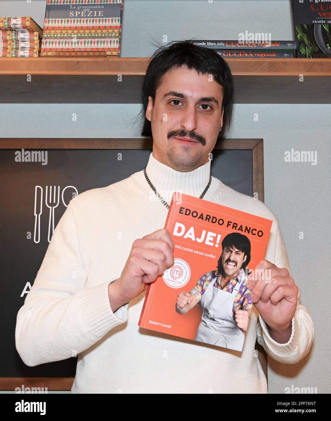 Milan, Italy. 16th Mar, 2023. Milan, Italy Edoardo Franco winner ...