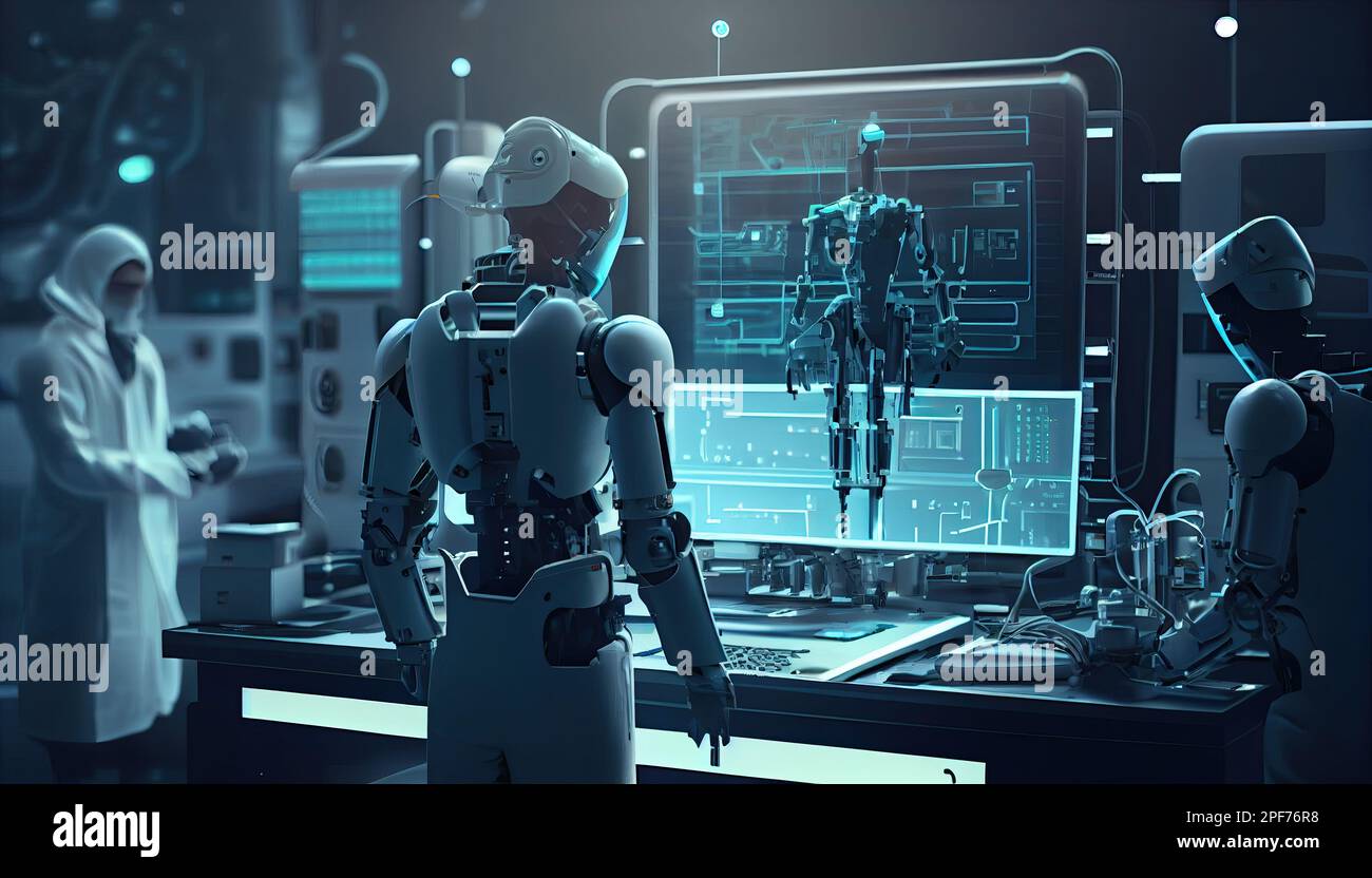 Computer graphics crowd people human hi-res stock photography and ...