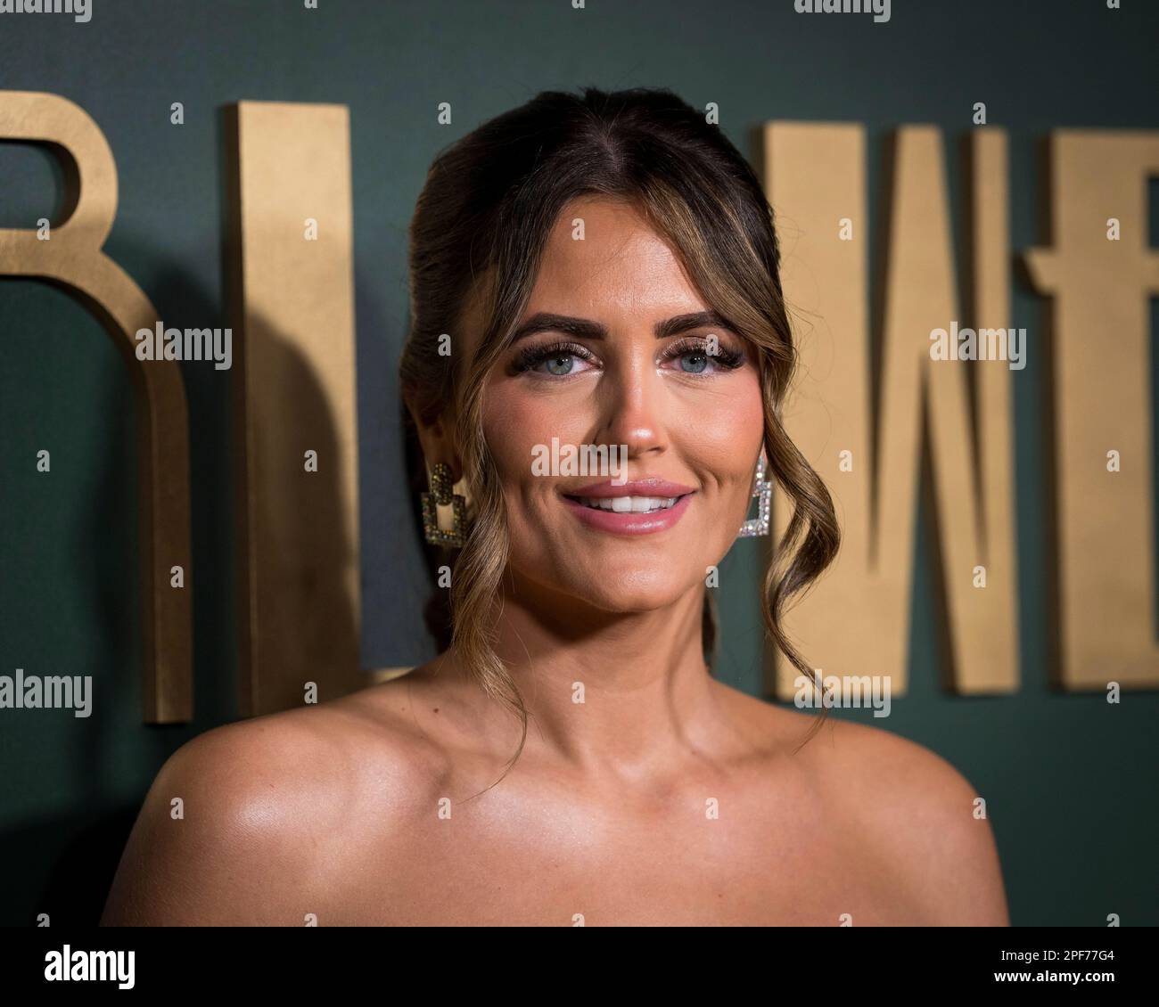 Leanne Chapman poses for photographers upon arrival at the UK premiere ...