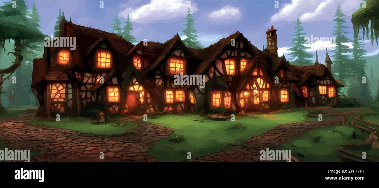 Vintage illustration of fairy tales hi-res stock photography and images ...