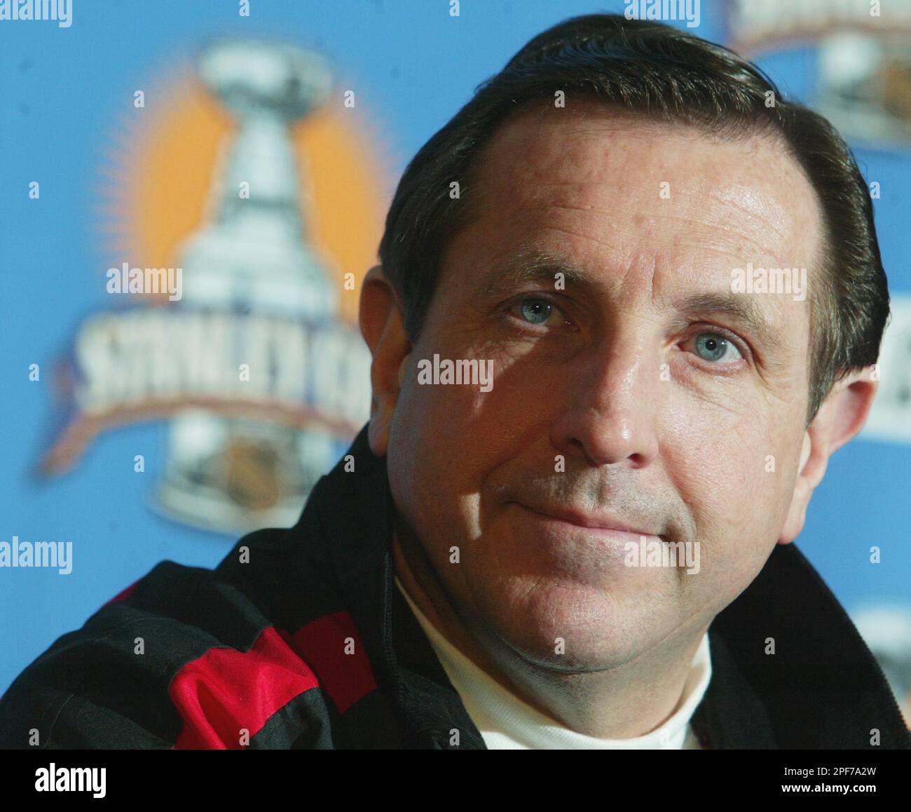Ottawa Senators coach Jacques Martin talks with reporters following ...