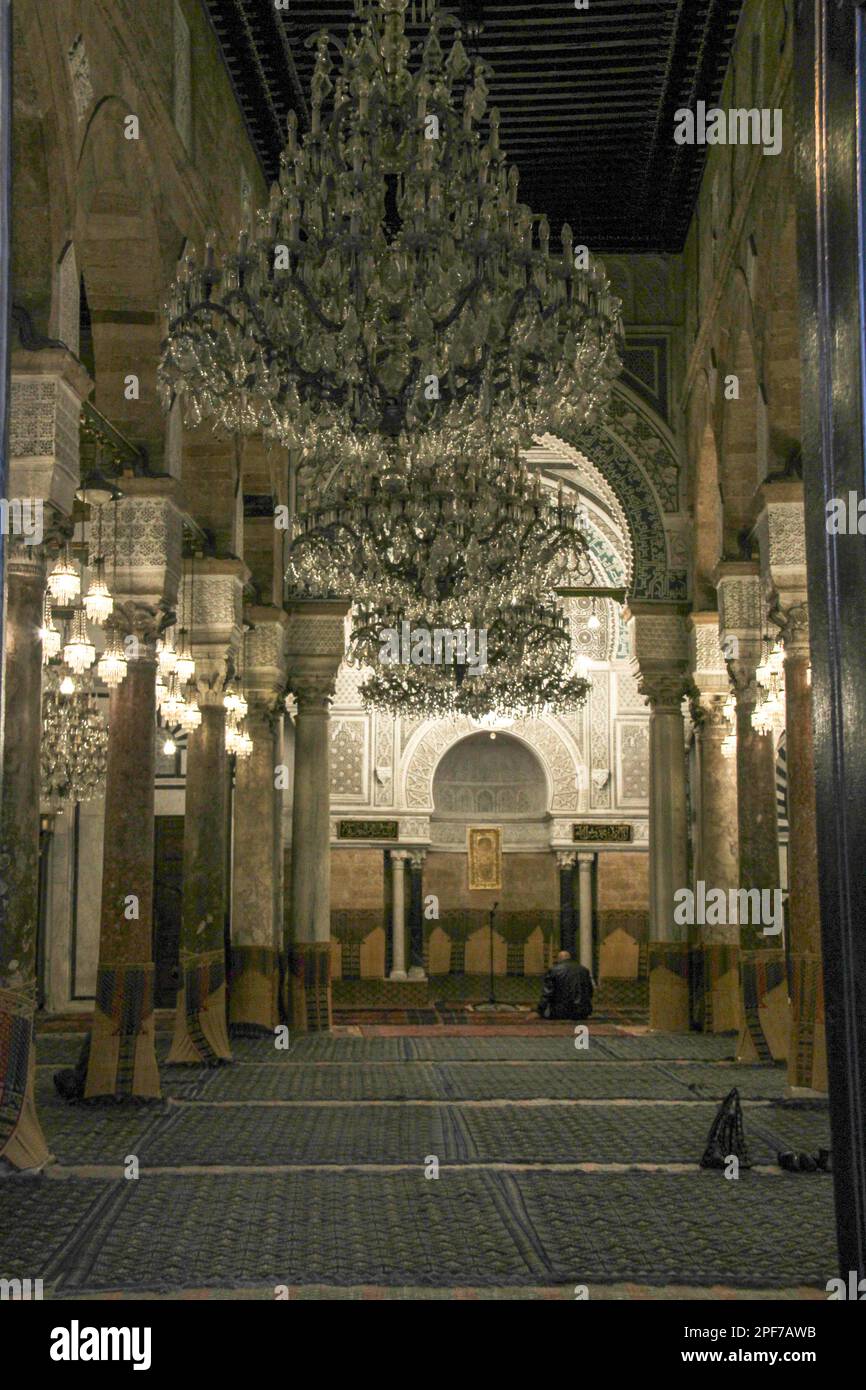 The Historic Zitouna Mosque. Tunisian Heritage in the Medina of Tunis ...