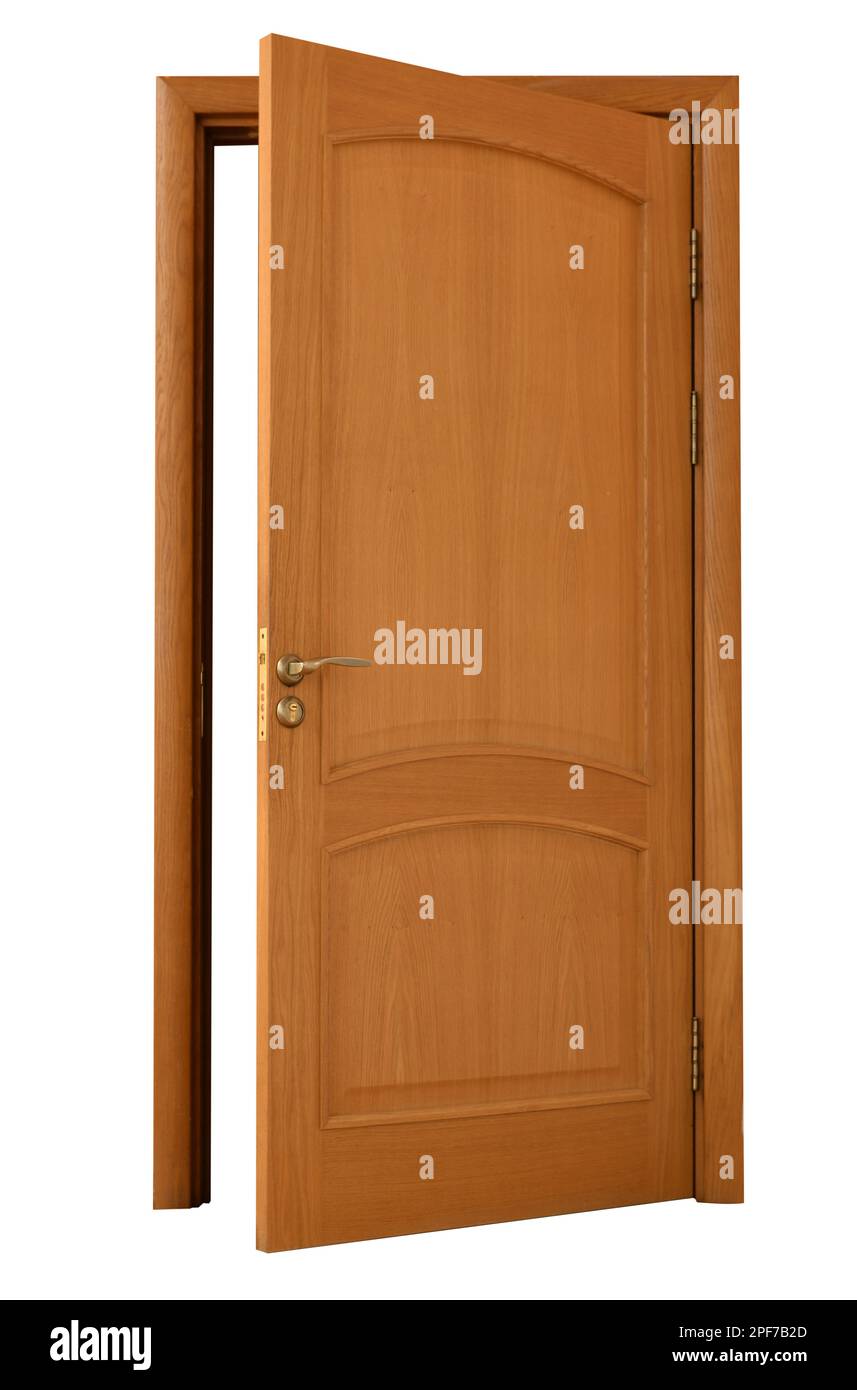 Open door new flat Cut Out Stock Images & Pictures - Alamy