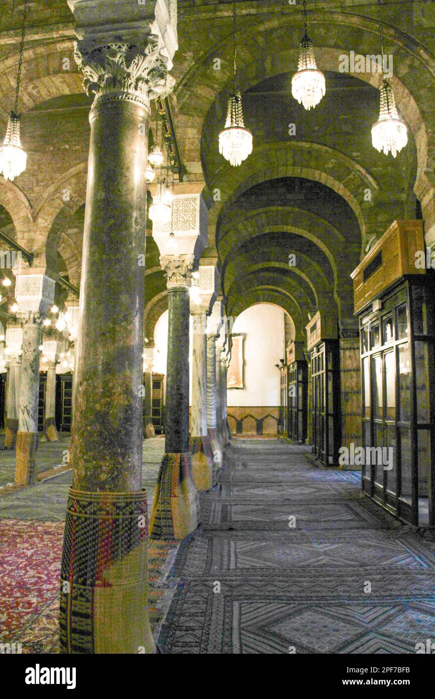The Historic Zitouna Mosque. Tunisian Heritage in the Medina of Tunis ...