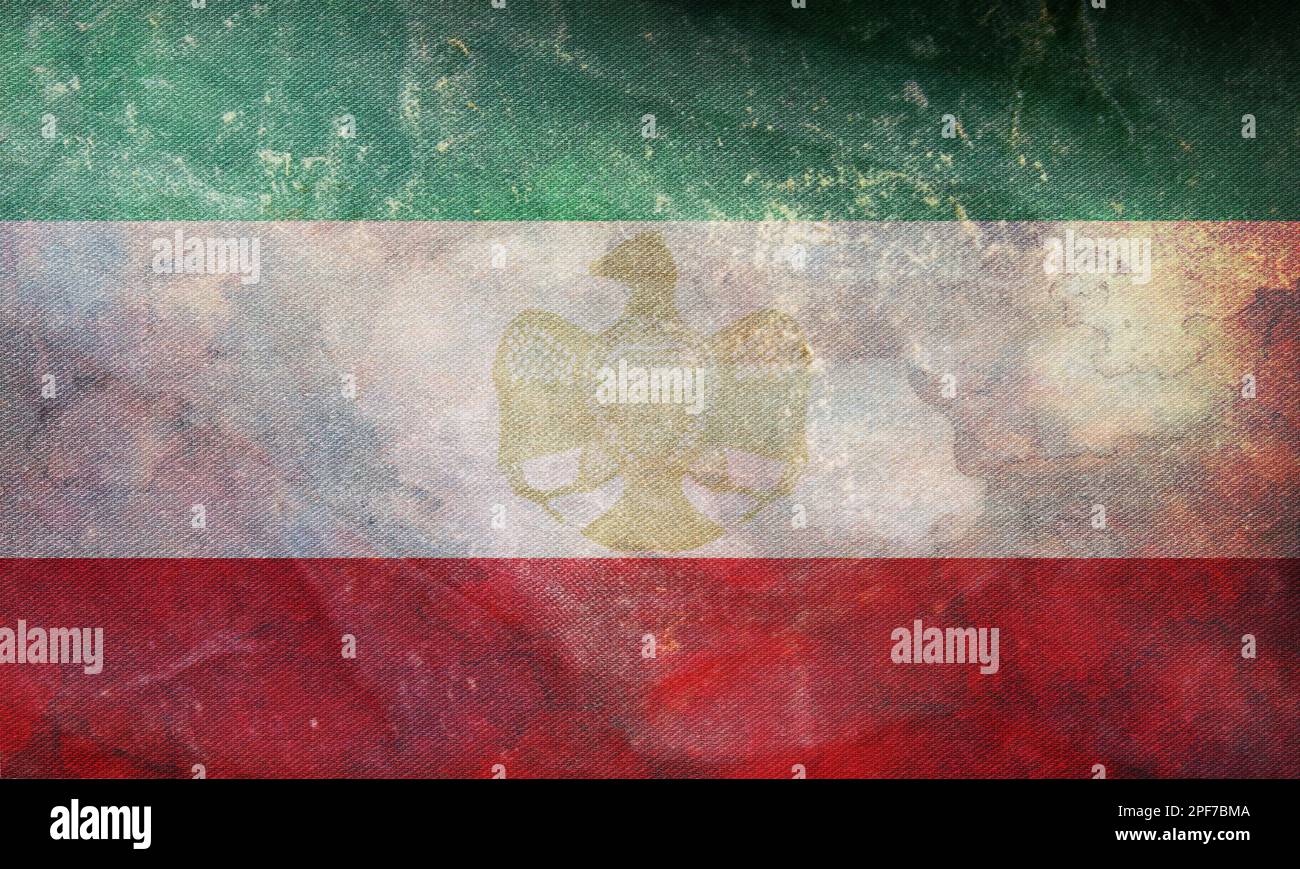 retro flag of Itinerant peoples of Europe Ashkali with grunge texture ...