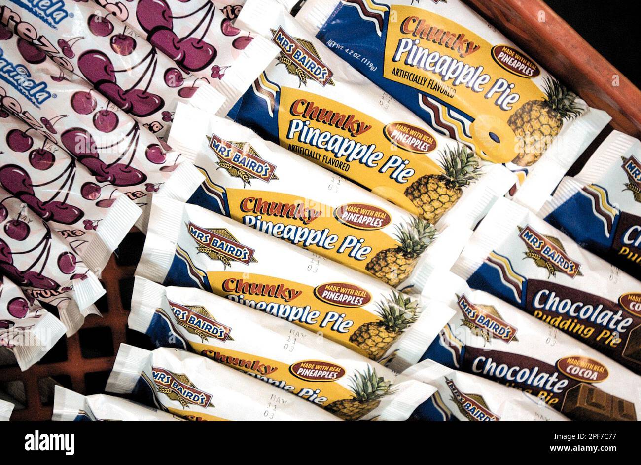 A variety of pies are made at Mrs. Baird's Pies in Abilene, Texas ...