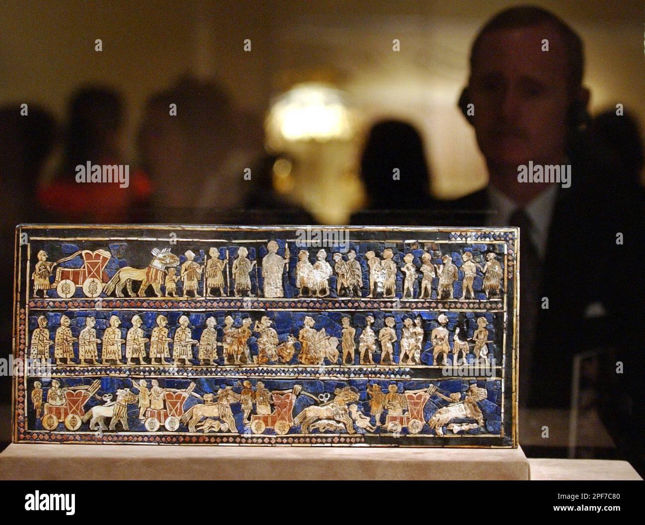 ** ADVANCE FOR WEEKEND EDITIONS MAY 8-12 ** The Mesopotamian artwork ...