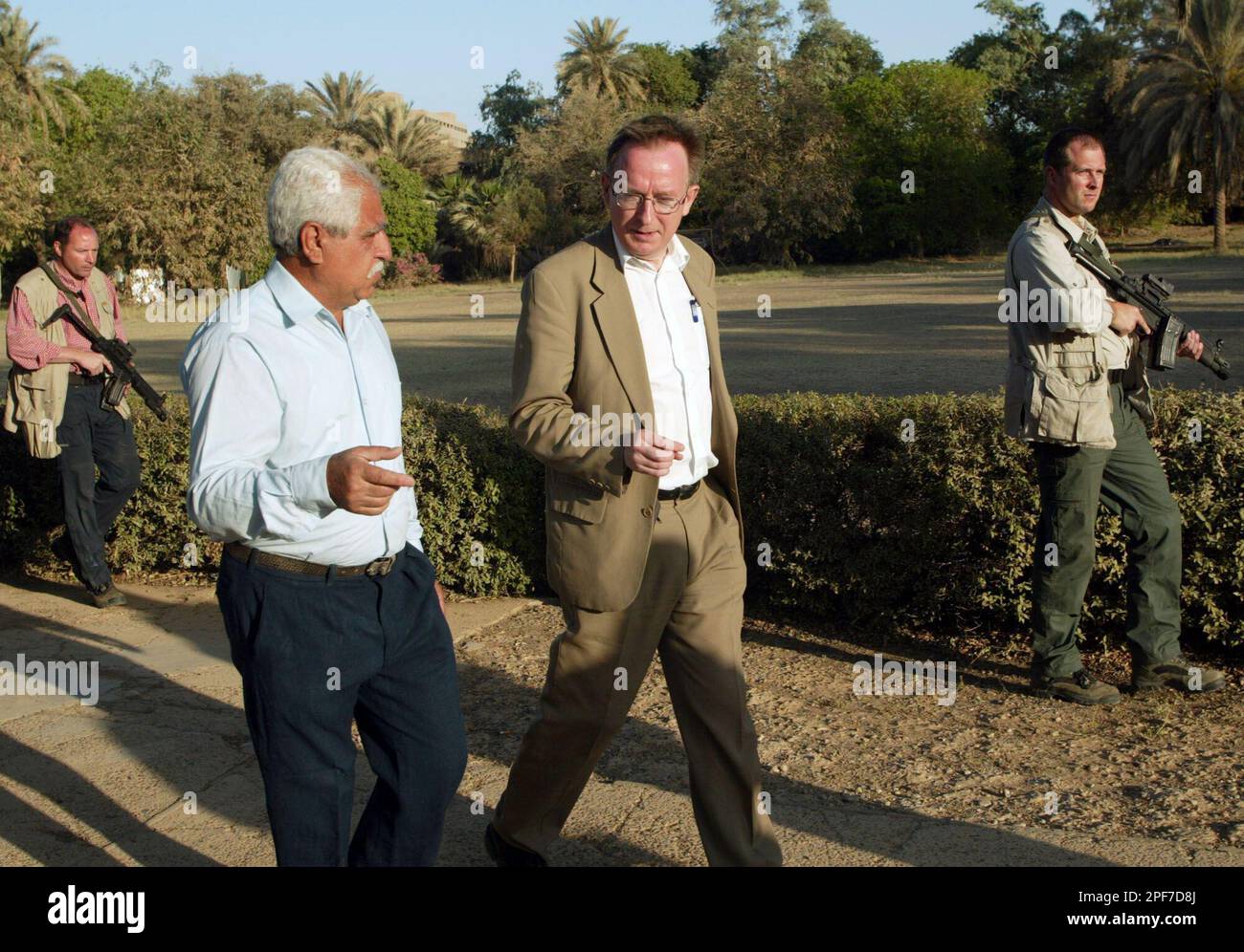 The new head of the British diplomatic mission Christopher Segar ...