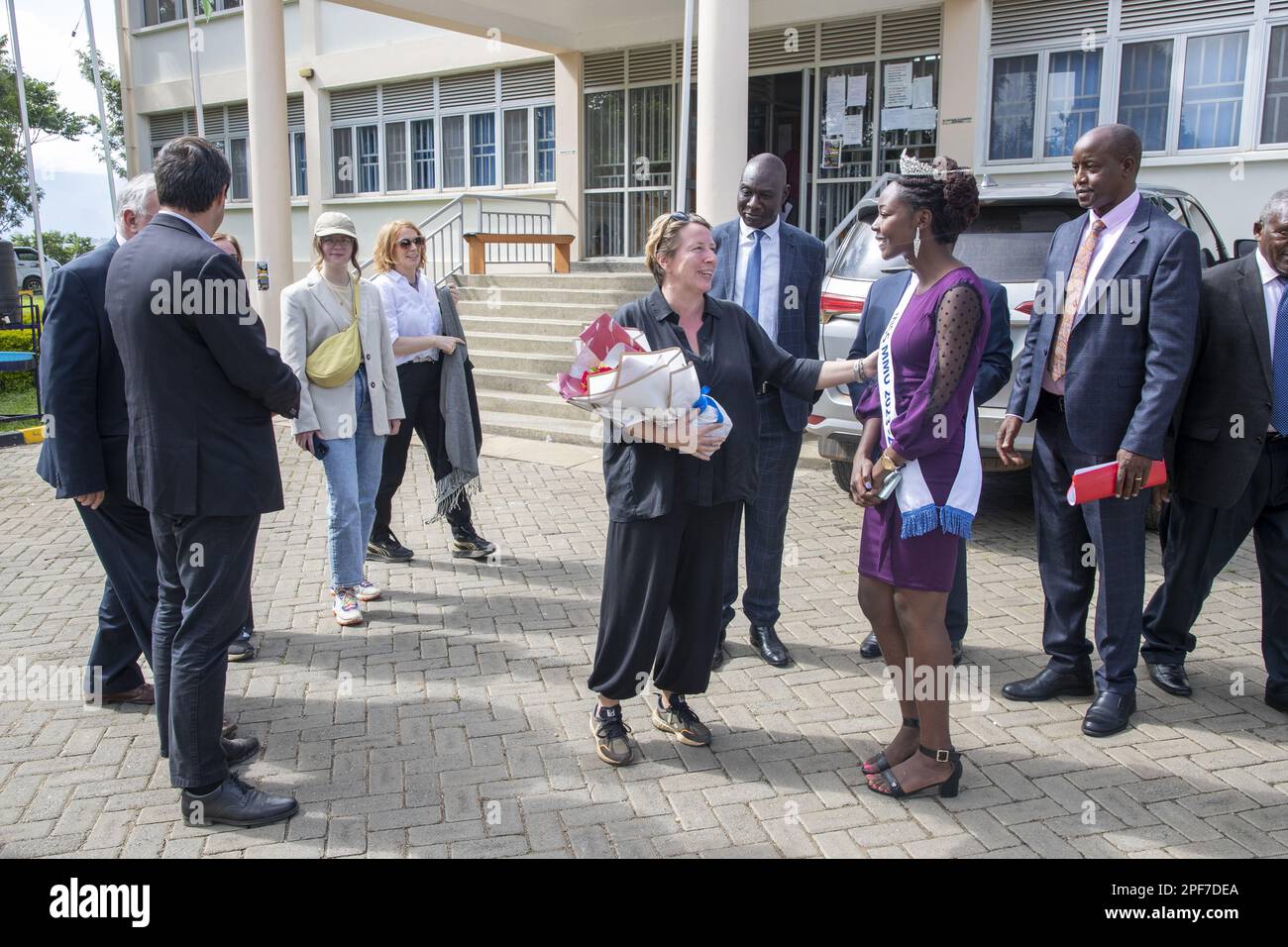 Uganda, Uganda, 16 March 2023. Minister for Development Cooperation and ...