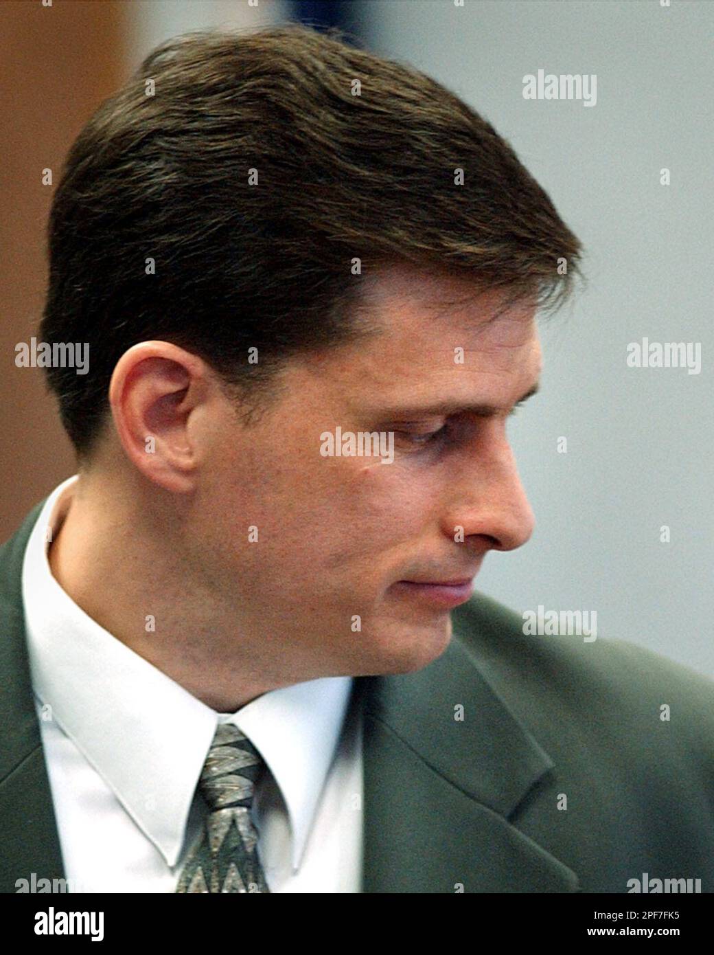 Reed Hansen is shown during his preliminary hearing at the 4th District ...