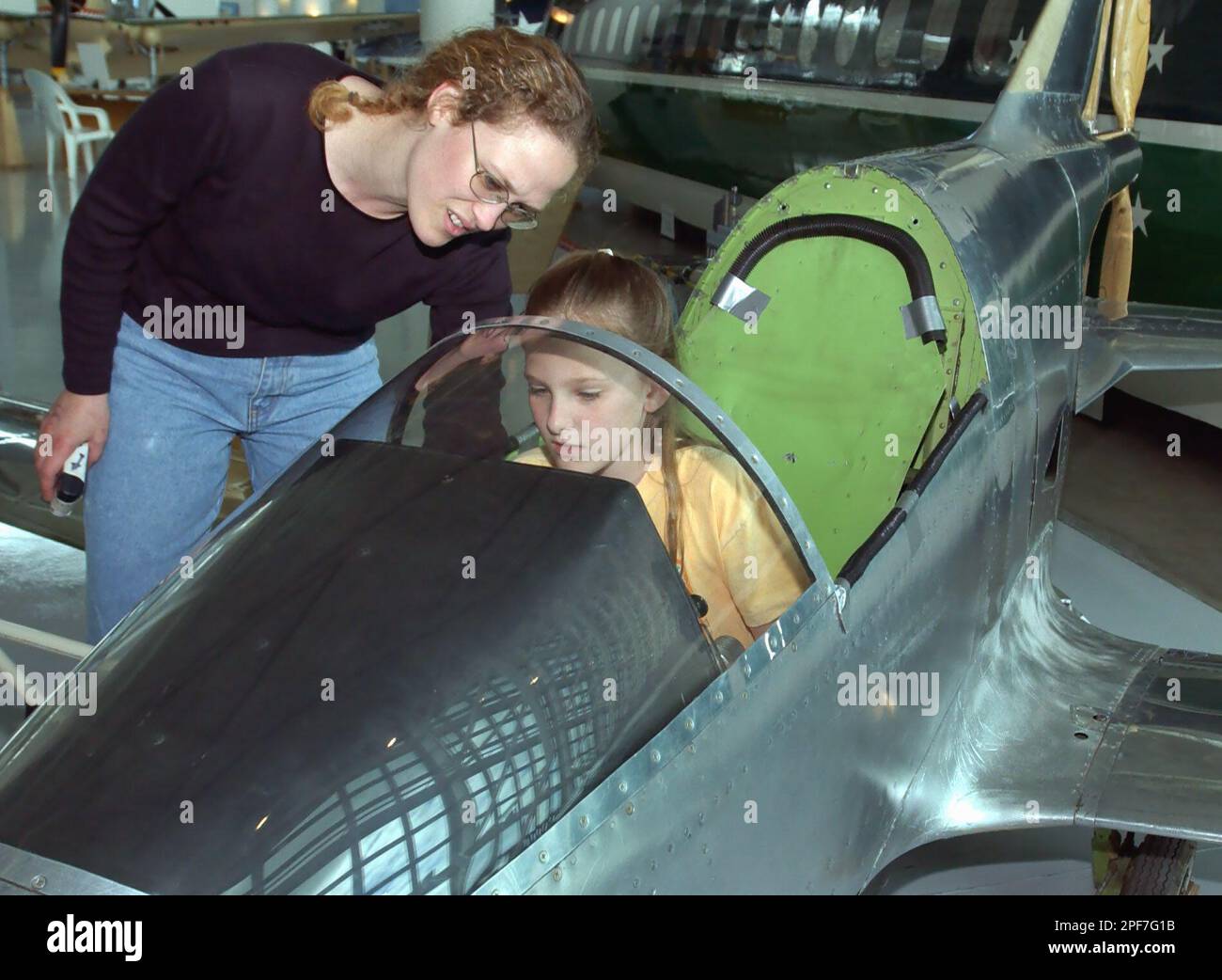 ** ADVANCE FOR WEEKEND OF MAY 3-4 ** Maria Stotts helps her daughter ...