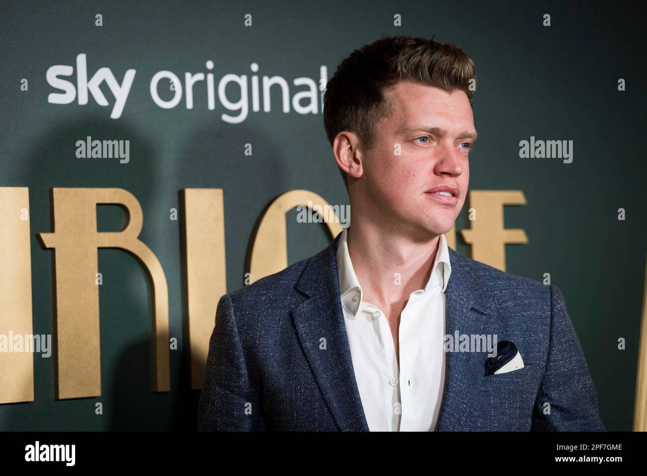 Chris Baber poses for photographers upon arrival at the UK premiere of ...