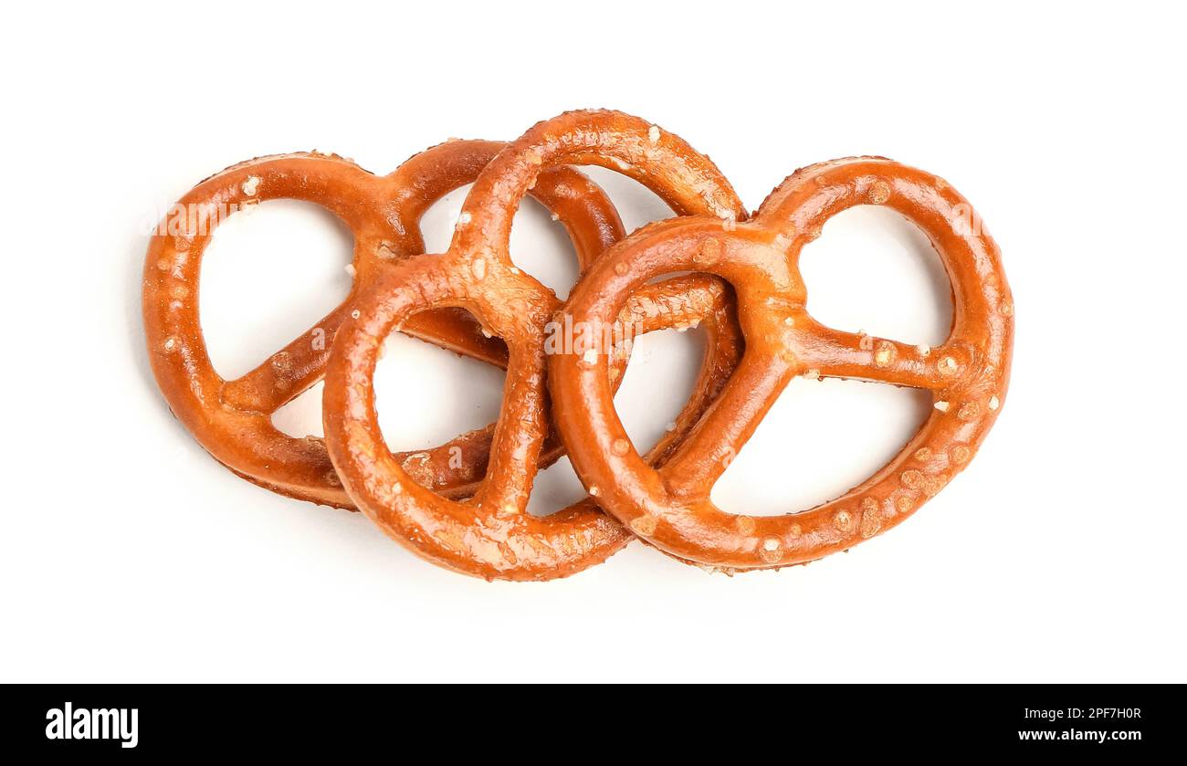 Flat lay cracker pretzels hi-res stock photography and images - Alamy