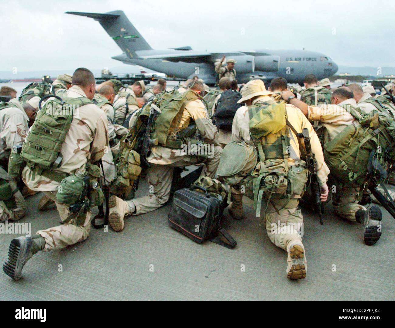 Soldiers of the 86th Contingency Response Group, one of eight groups ...