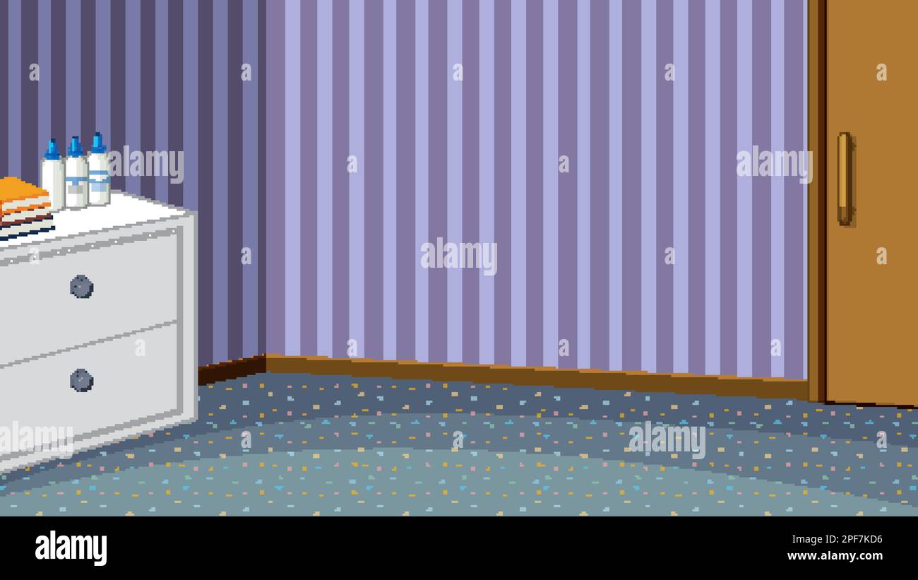 Empty room interior design illustration Stock Vector Image & Art - Alamy