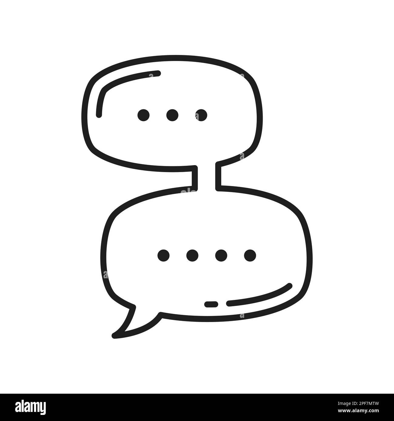 Double think Stock Vector Images - Alamy